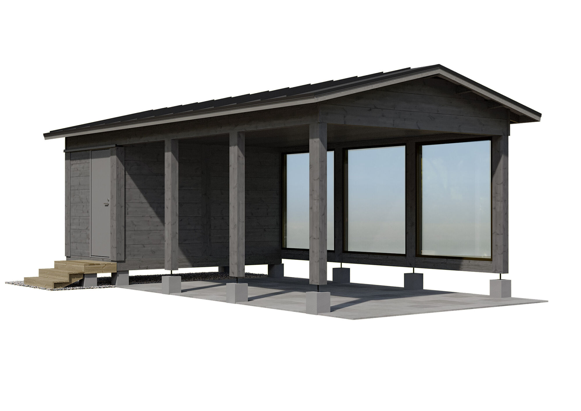 Glass House autokatos 1 / Kontio