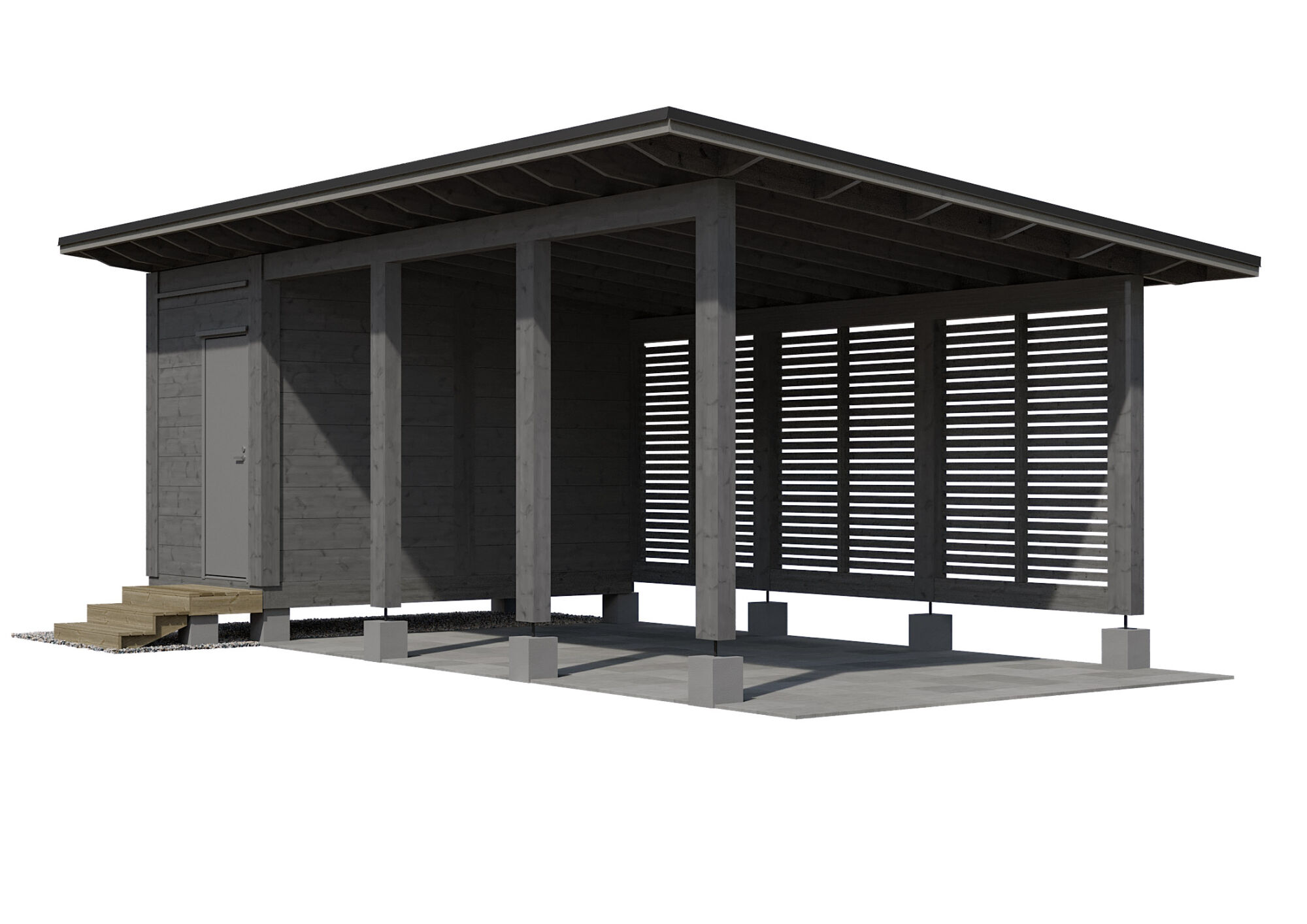 Glass House autokatos 1 / Kontio